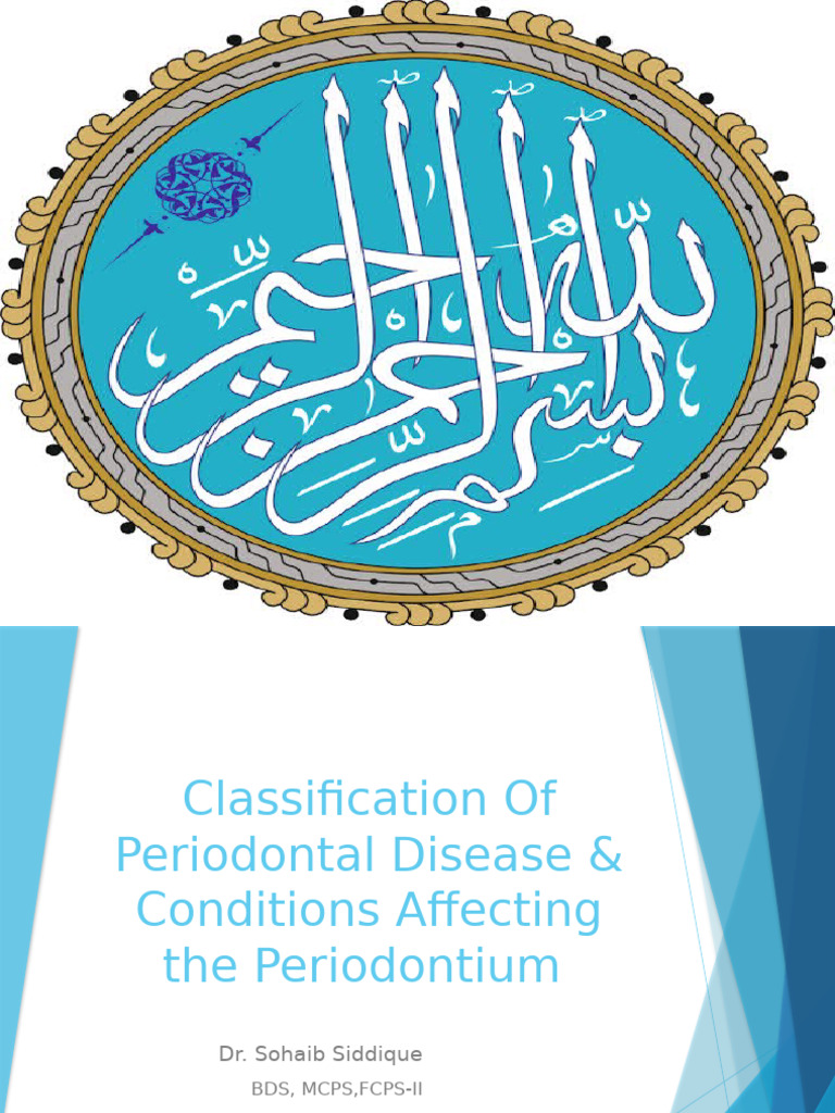 Classification of Periodontal Disease | PDF | Periodontology | Medical ...