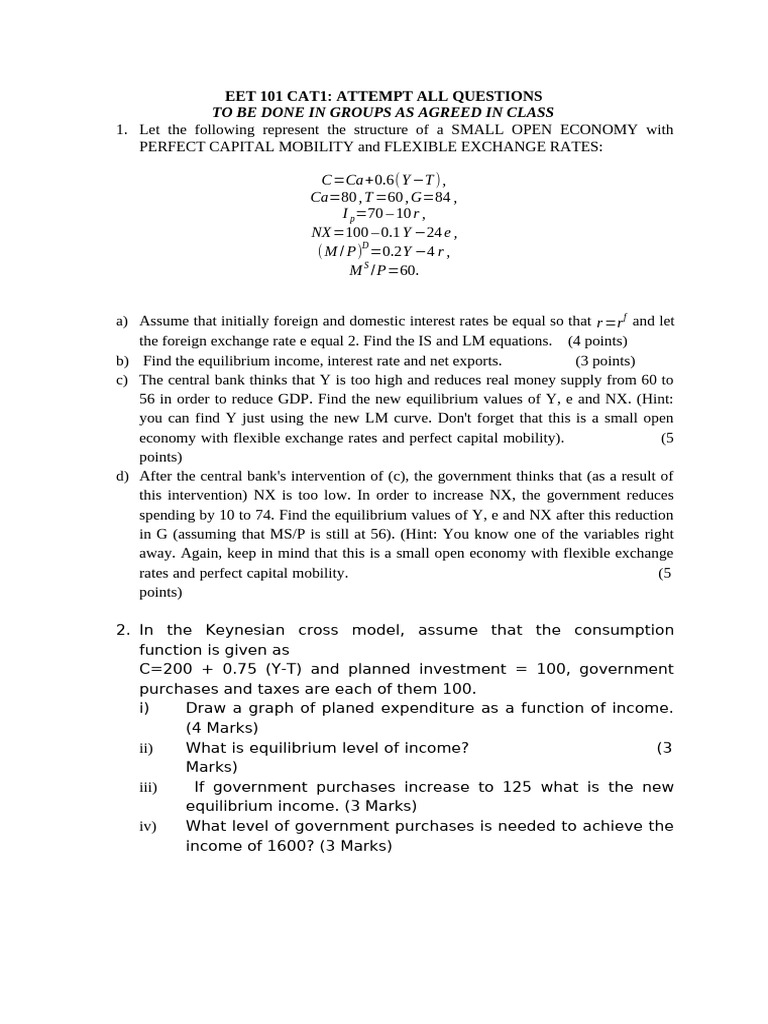 EET 101 CAT1 (1) | PDF