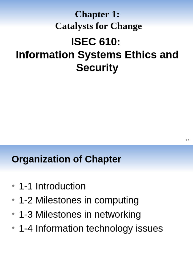 Chapter 1 - Catalysts For Change | PDF | Computer Program | Programming
