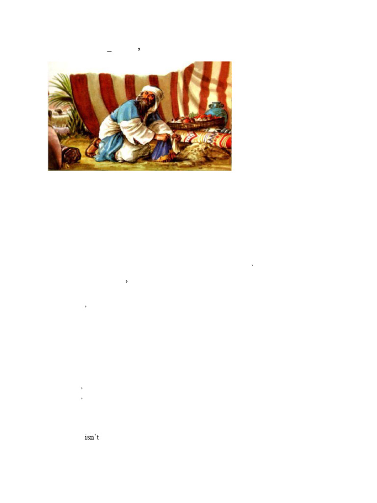 Joshua Chapter 7 | PDF