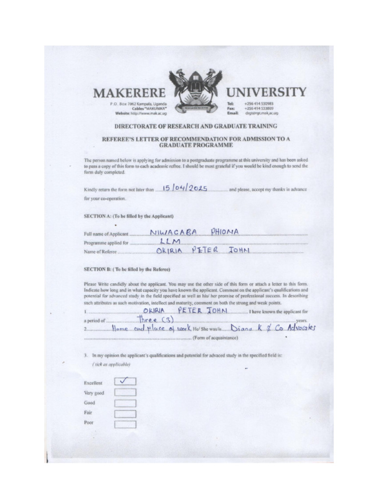 Makerere University | PDF