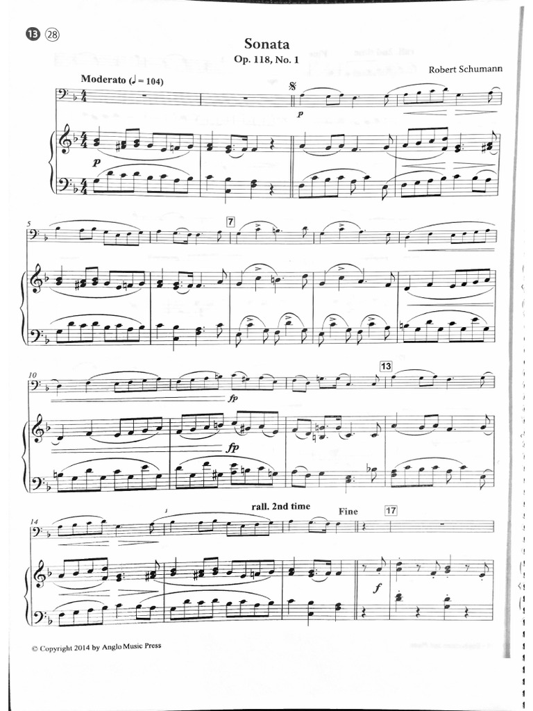 SONATA Schumann | PDF