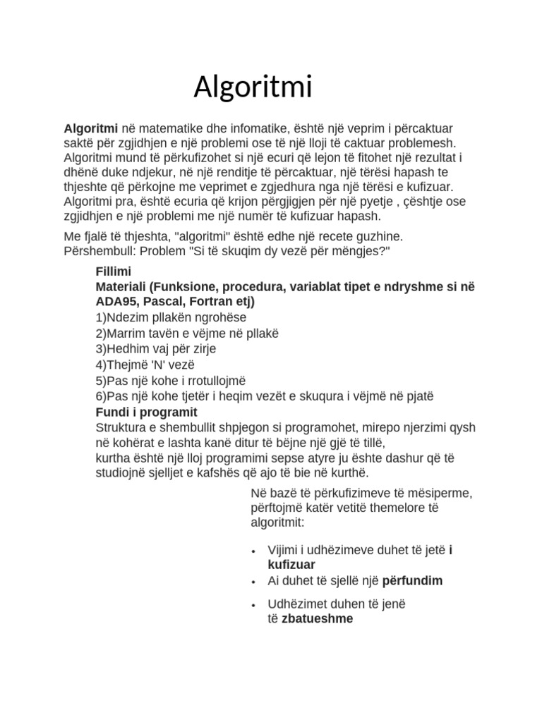 Algoritmi | PDF