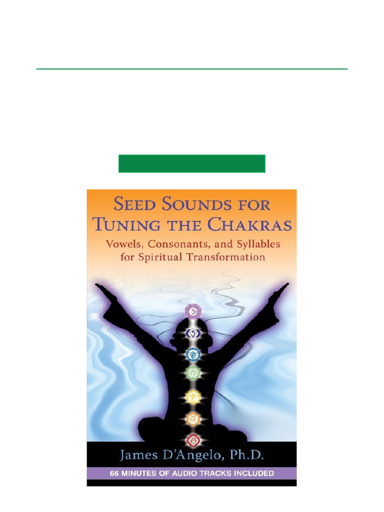 Seed Sounds For Tuning The Chakras Vowels, Consonants, and Syllables ...