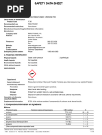 Un2990 MSDS | PDF | Oxygen | Safety