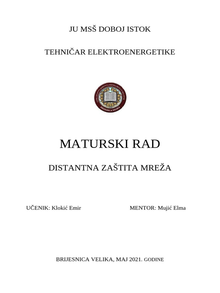 Distantna Zastita Mreza | PDF