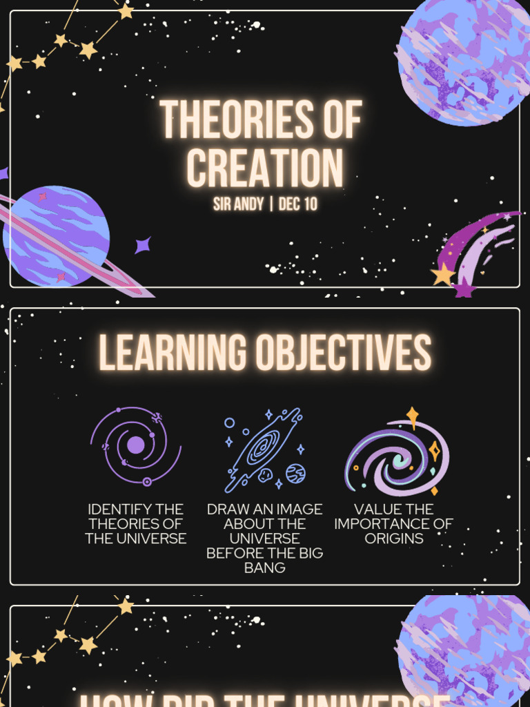The Origin of The Universe Compressed | PDF | Stars | Big Bang