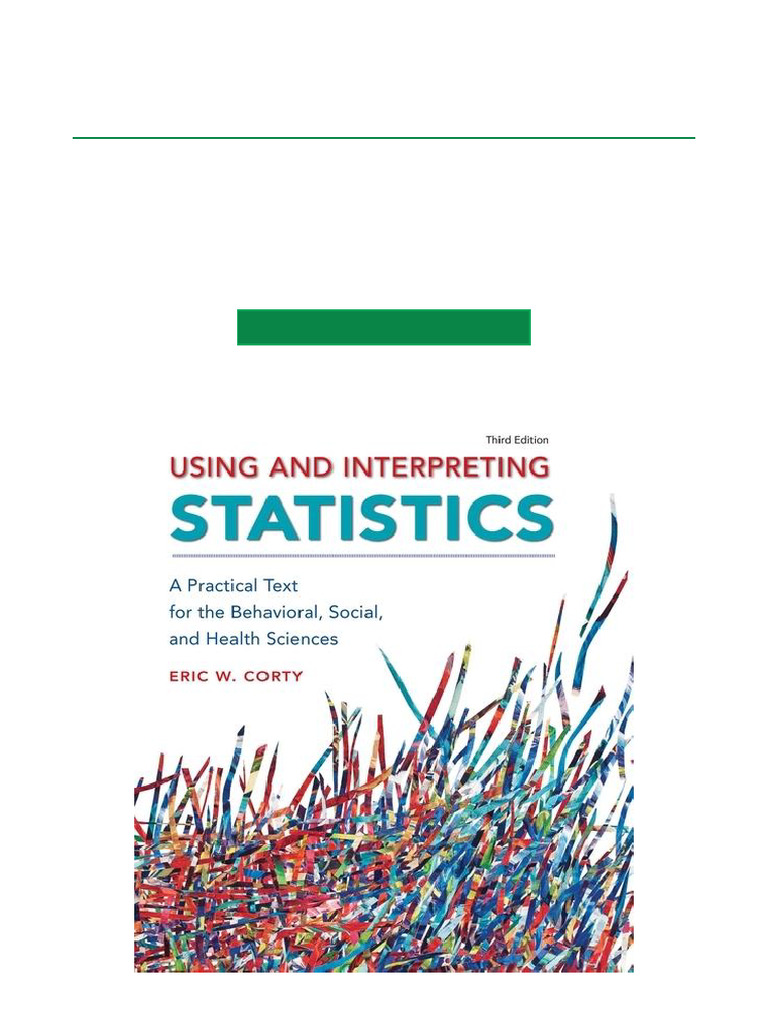 Using and Interpreting Statistics Online | PDF | Student's T Test ...