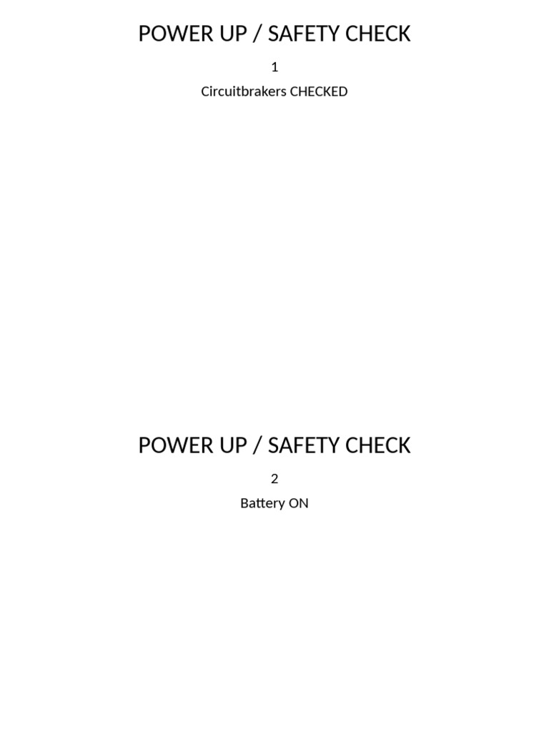 Boeing 747-400 Normal Procedures Checklist | PDF | Takeoff | Flight Control Surfaces