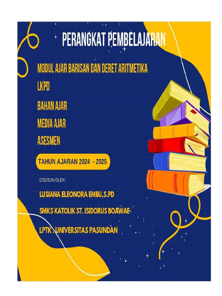 Modul Ajar Barisan Dan Deret Aritmatika | PDF
