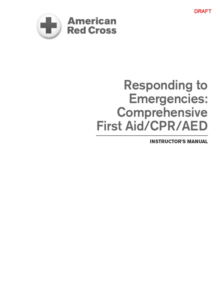 AmericanRedCross RespondingToEmergencies InstructorsManual 031612 | PDF ...