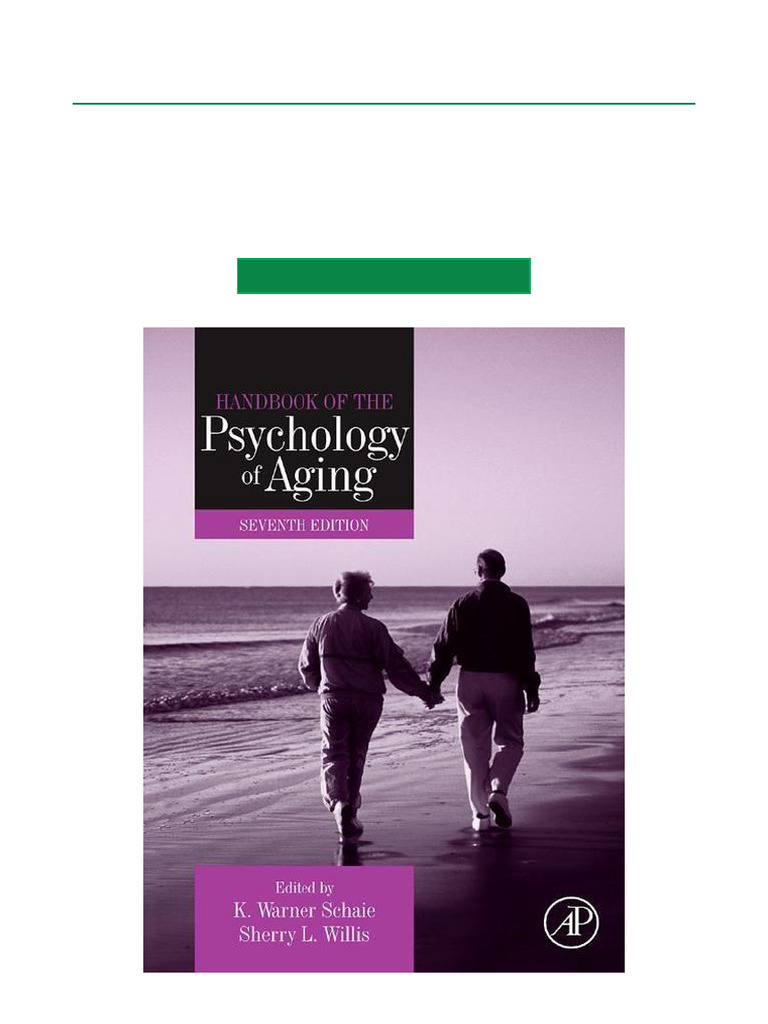 Handbook of Psychology of Aging, 7th Ed. | PDF | Psychology | Ageing