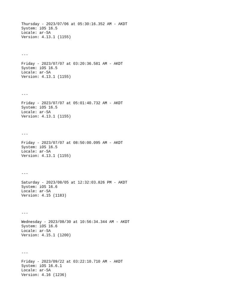 Diagnostics Log | PDF