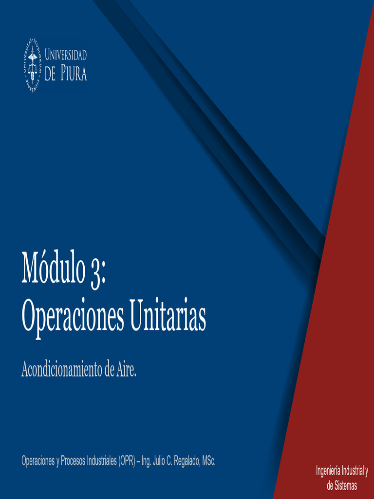 09 OPR - M3 - Clase - 12 | PDF | Humedad | Vapor