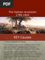 Haitian Revolution Timeline | PDF | History