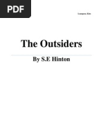 The Outsiders Study Guide Answers | PDF