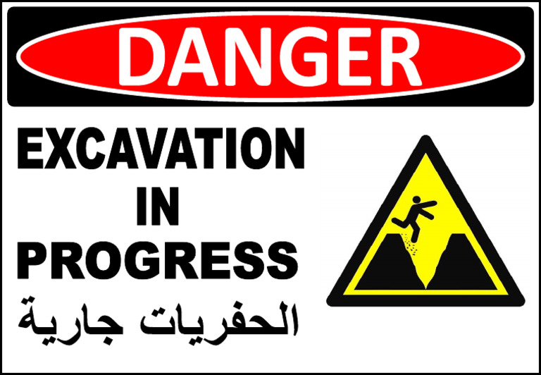 Excavation in Progress Signage | PDF