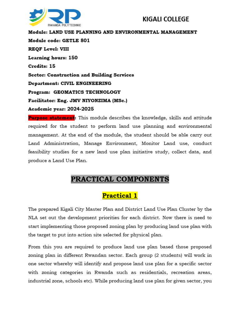 Practical Assignment1 - 2students | PDF | Zoning | Engineering