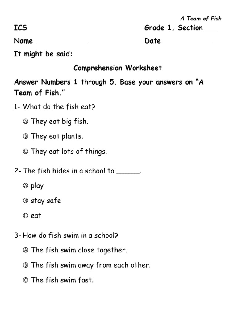 Comp Sheet U4W2 RWW | PDF