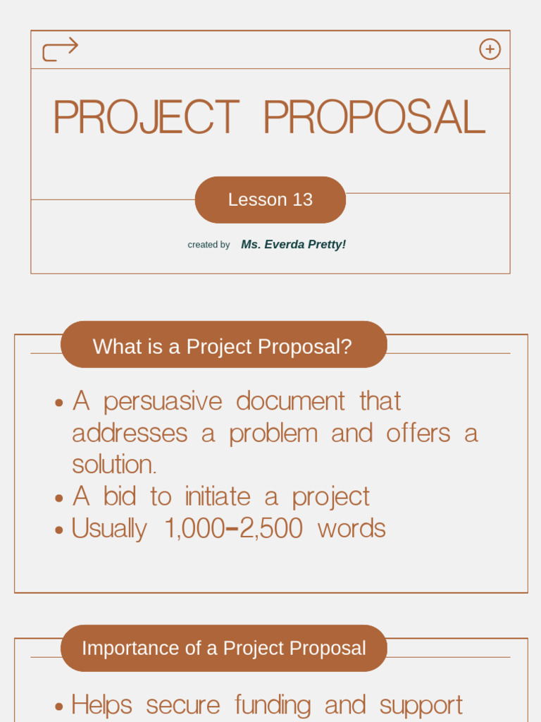 Lesson-13-Project-Proposal | PDF