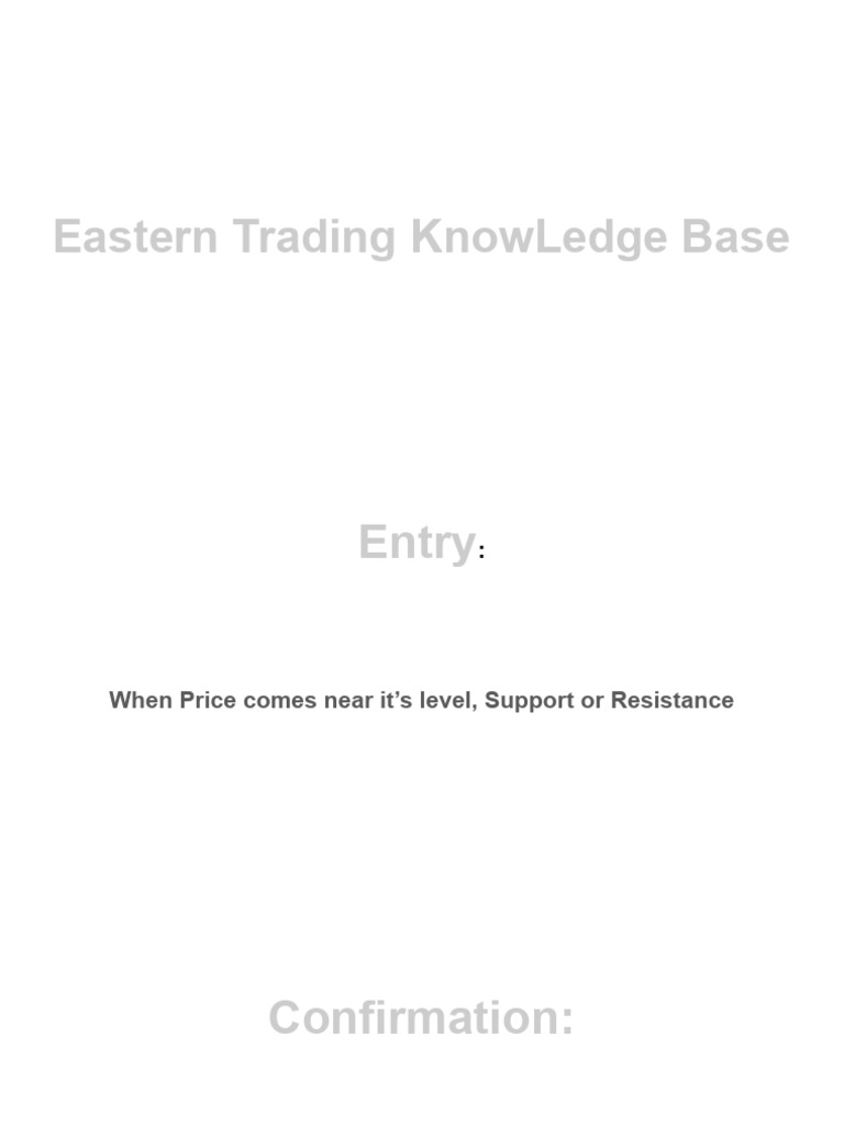 Eastern Trading Strategies Explained | PDF