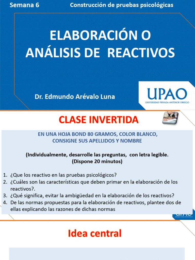 Guía para Elaborar Reactivos Psicológicos | PDF | Validez (Estadísticas)