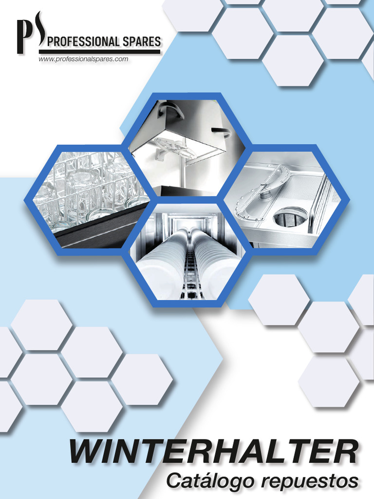 Repuestos y Accesorios Winterhalter | PDF | Bienes manufacturados | Equipo