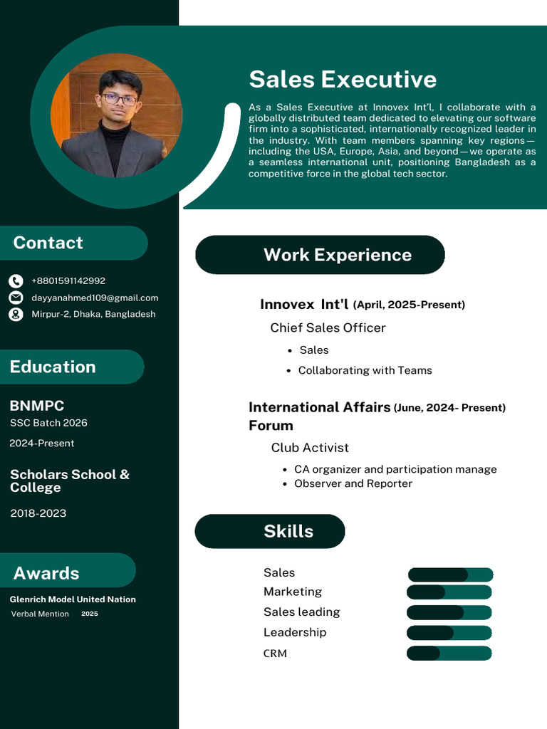 Dayyan Ahmed Mia - Resume - 20250428 - 214908 - 0000 | PDF