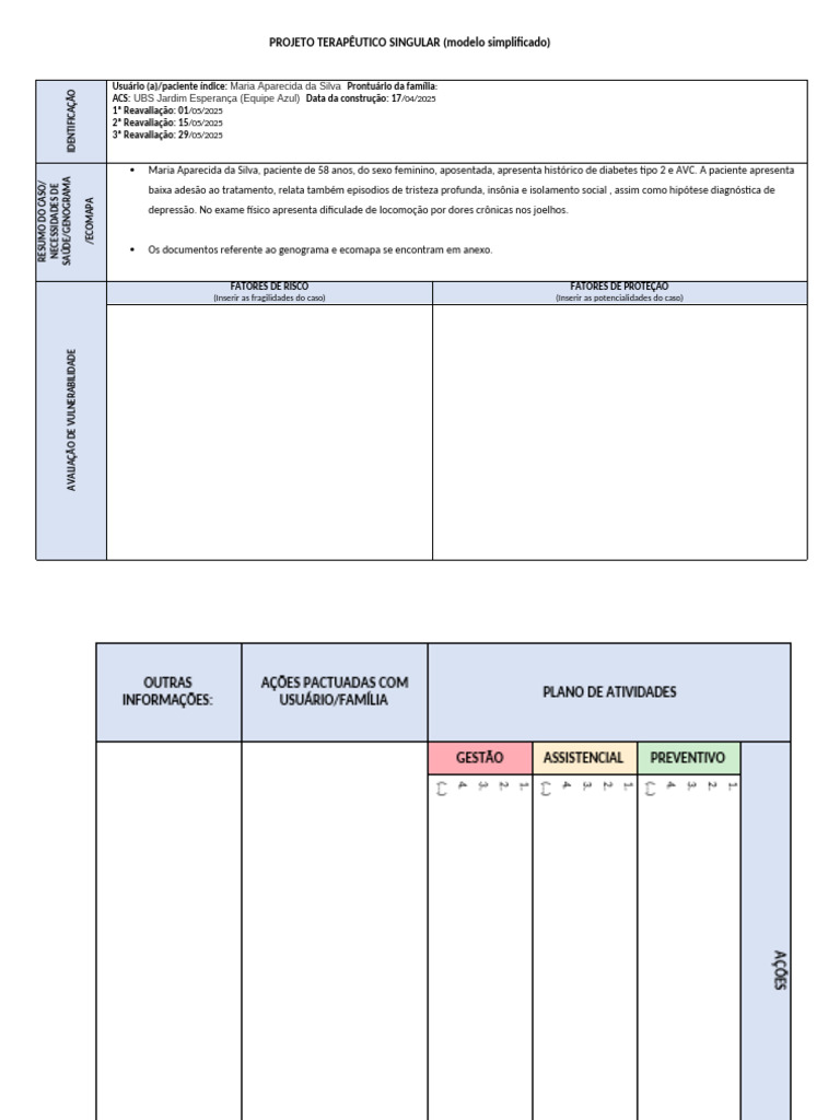 PTS Modelo Simplificado | PDF | Doenças e distúrbios | Especialidades ...
