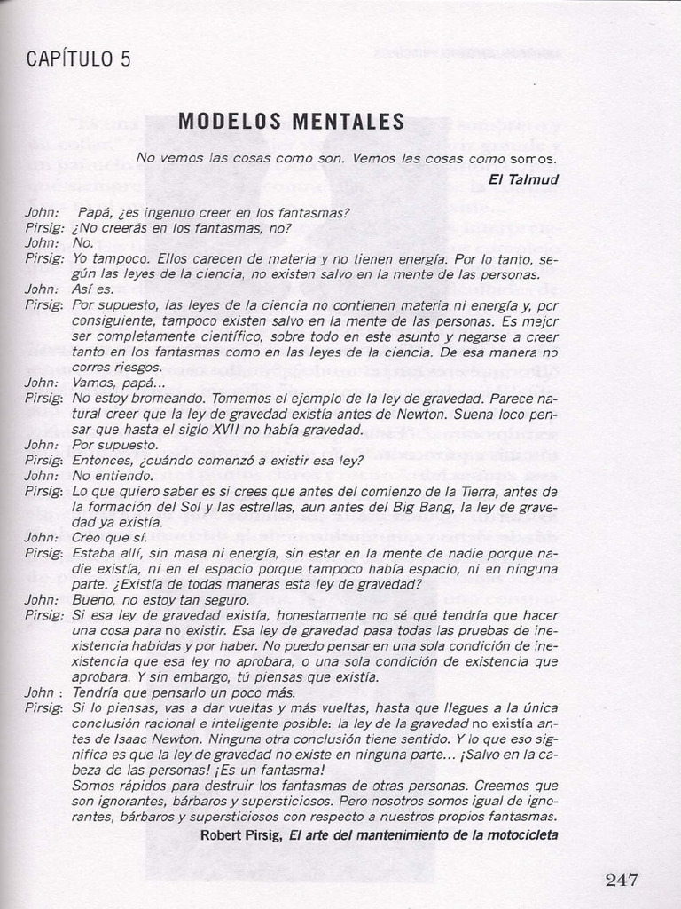 KOFMAN - Modelos Mentales Cap 5 | PDF