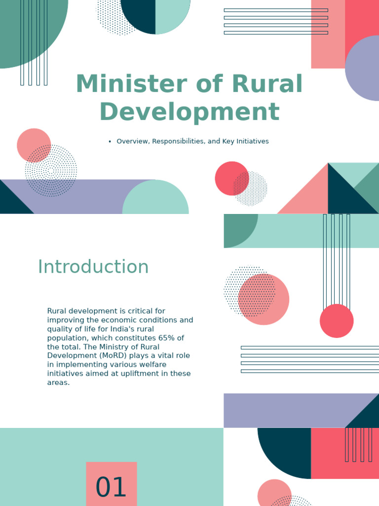 Minister of Rural Development | PDF | Economies | Government Of India
