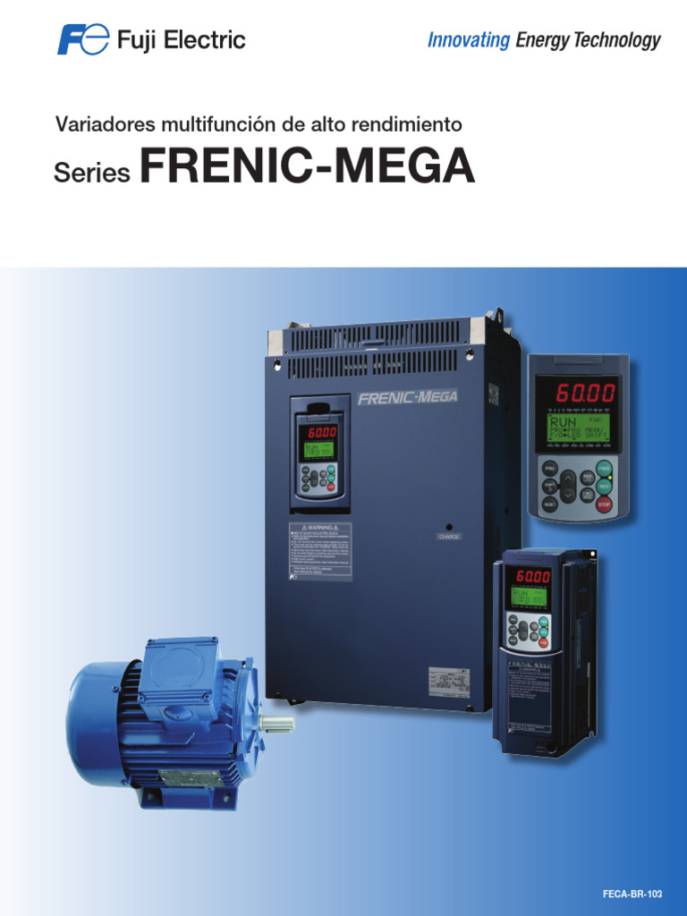 Manual de Variadores FRENIC-MEGA | PDF | Resistor | Equipo