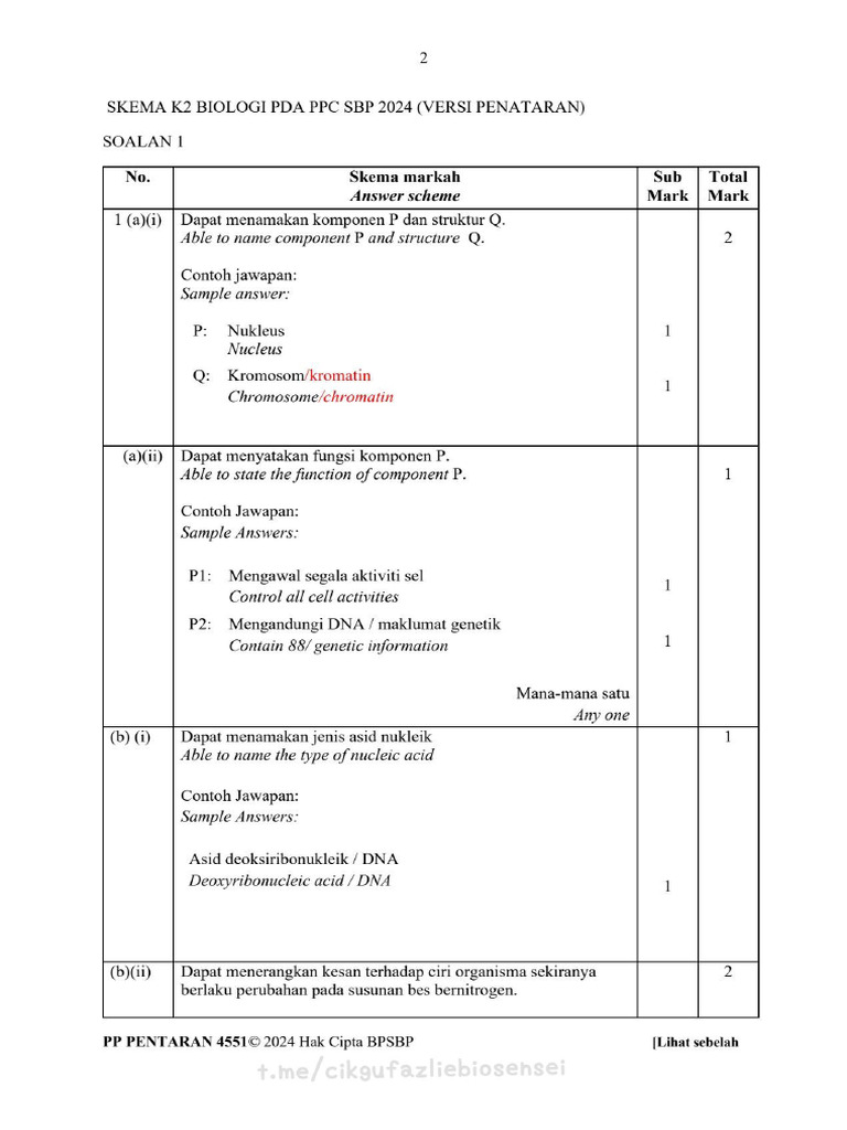 SBP 2024 - PP Bio2 + Erata | PDF