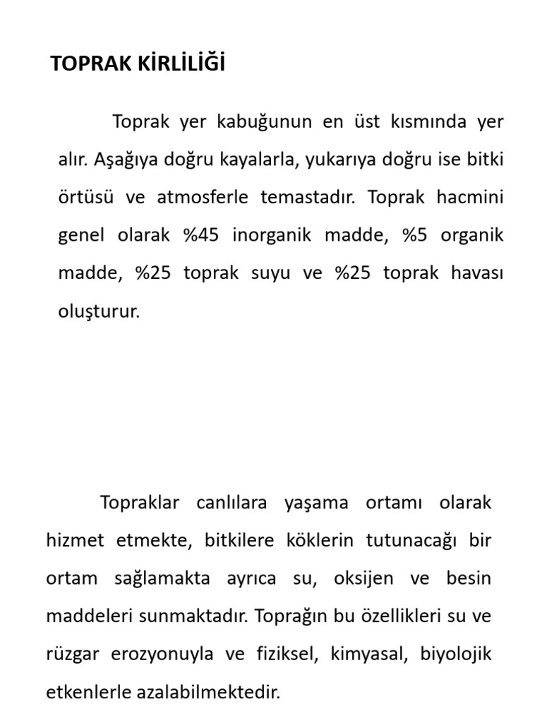 10 Toprak Kirliliği | PDF