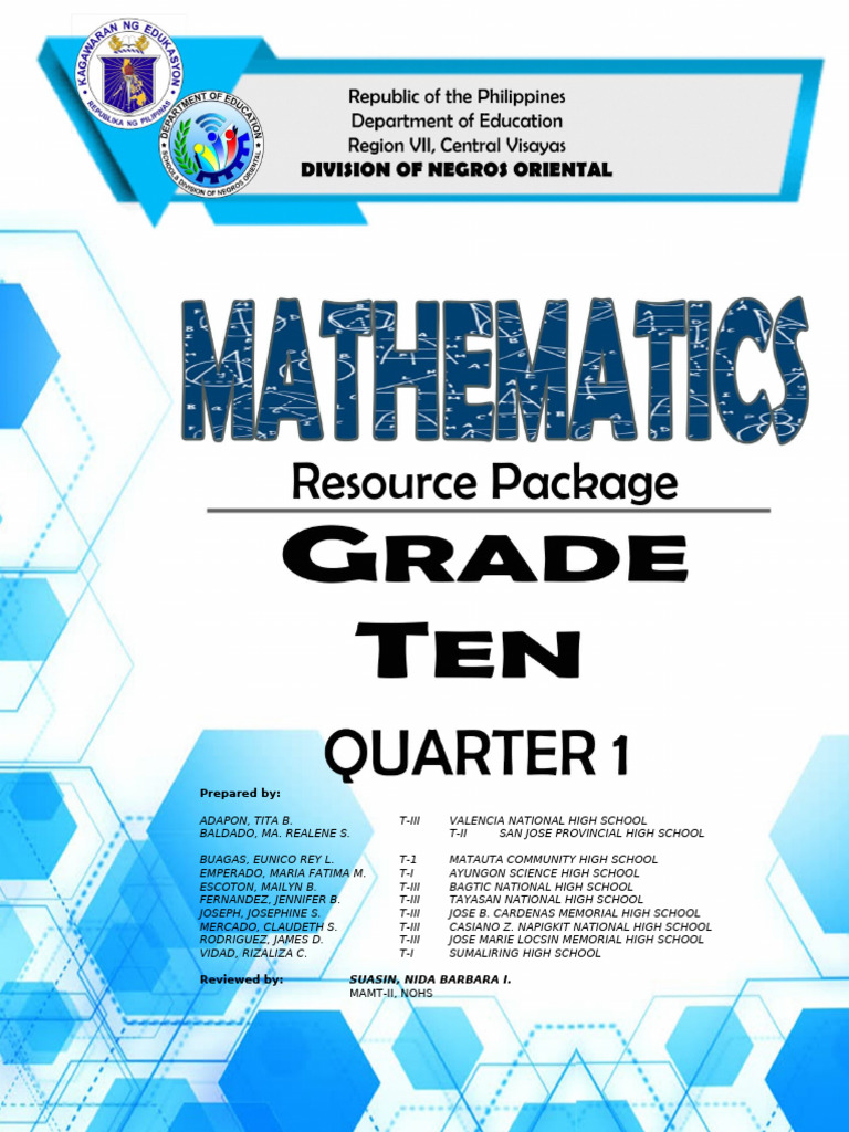 Mathematics in g10 | PDF