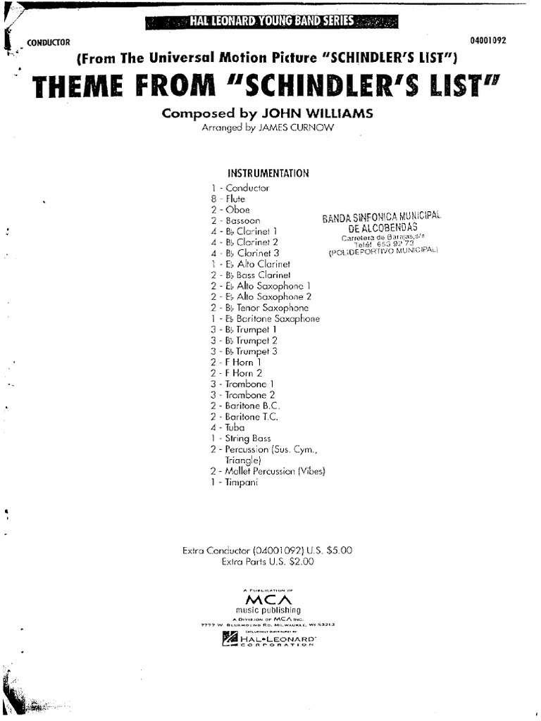 La Lista de Schindler | PDF