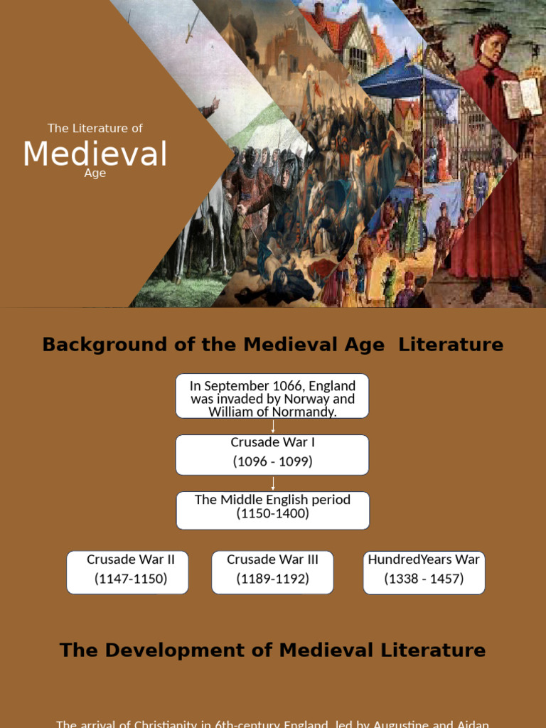The Literature of Medieval Age | PDF | Chivalric Romance | Medieval ...