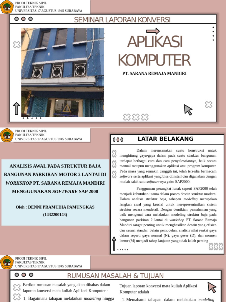 Seminar Laporan Konversi Aplikom | PDF