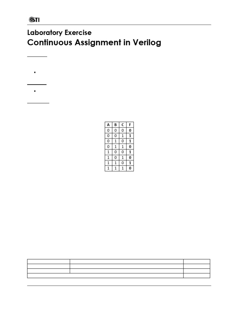 05 Laboratory Exercise 1(13) | PDF