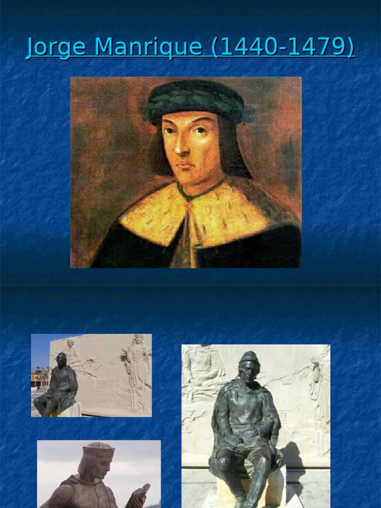 Manrique | PDF | Metro (poesía)