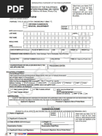 List of Requirements Application Form For Commission in The Reserve ...