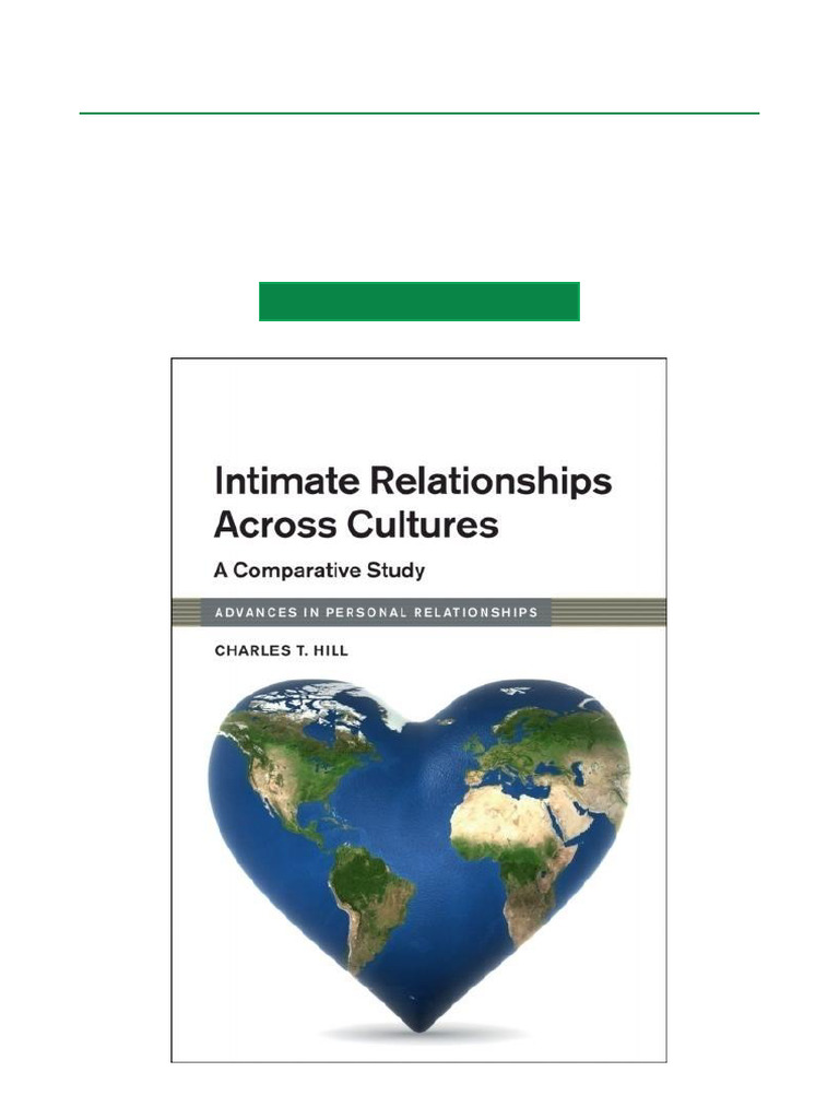 Intimate Relationships Across Cultures A Comparative Study Full-Feature ...