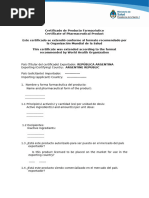Certificate of Pharmaceutical Product (CoPP) | PDF | Over The Counter Drug | Food And Drug ...