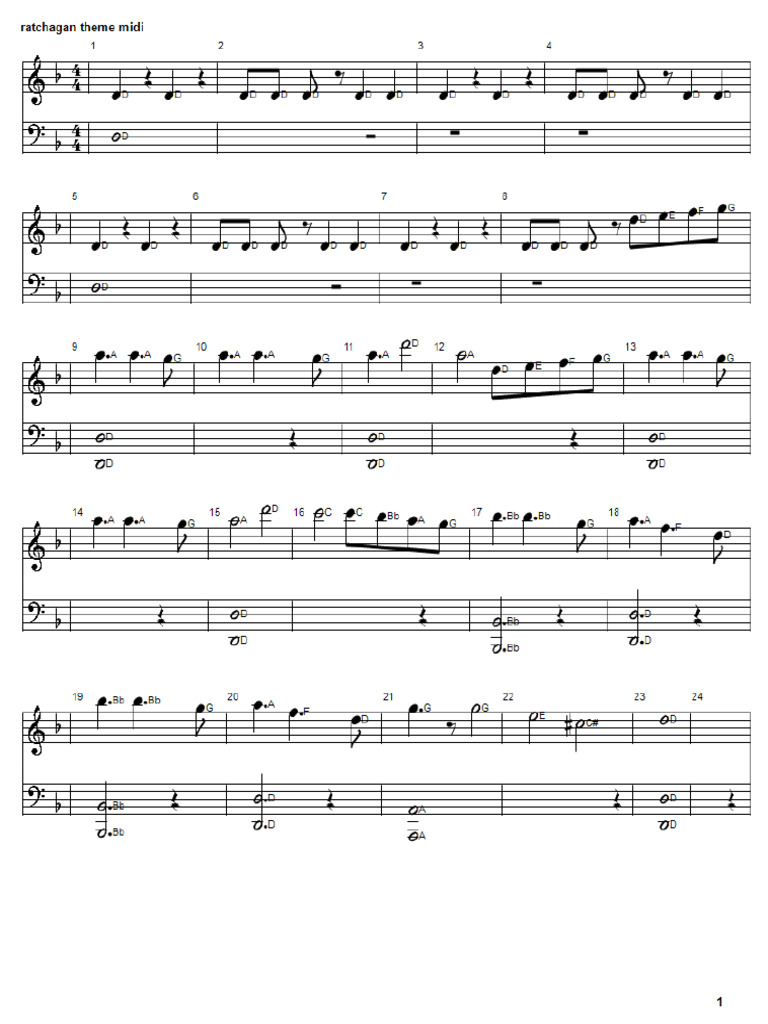 Ratchagan Theme | PDF
