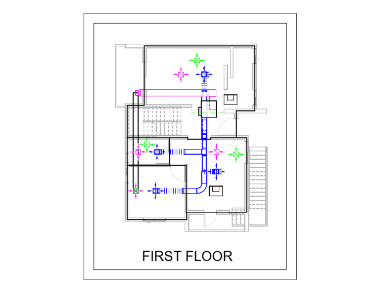 First Floor Hvac Layout | PDF