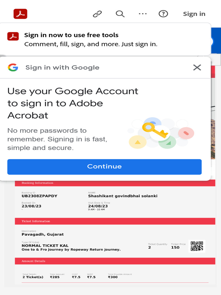 Ticket (3) .PDF (Review) - Adobe Cloud Storage | PDF