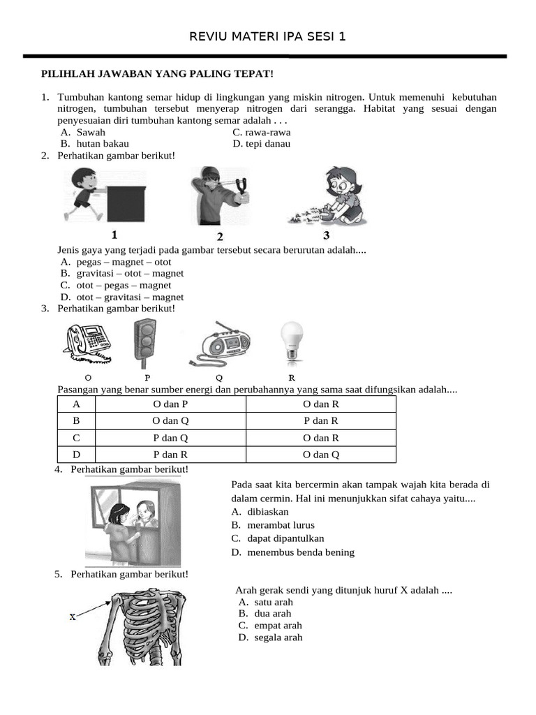 Ipa-Reviu Materi Sem 2 Sesi 1 | PDF