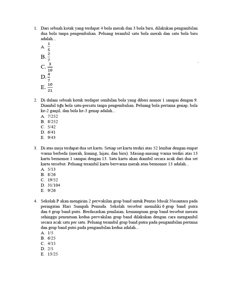 Latihan Soal UTBK | PDF