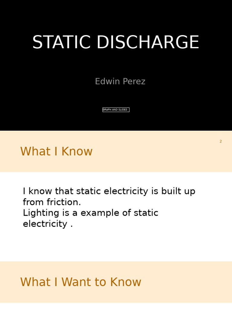 Understanding Static Discharge Examples | PDF