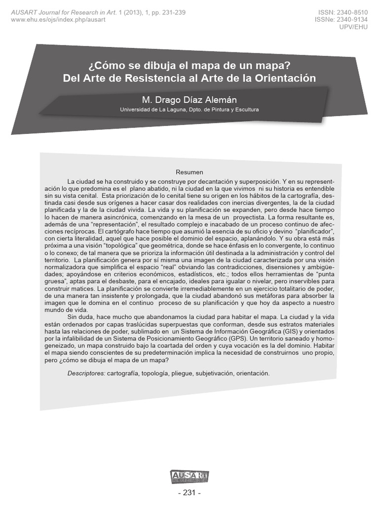 ¿Cómo Se Dibuja El Mapa de Un Mapa | PDF | Mapa | Sistema de ...
